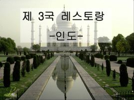 인도요리 레포트 자료-1페이지
