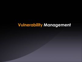 보안 취약점 관리(Vulnerability Manageent for Dummies)-1페이지