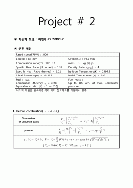 프로젝트2 (Project #2) 아반떼HD 2.0DOHC-1페이지