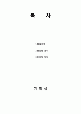 <마케팅 계획서> 아띠 00점 000 헤어 마케팅 계획서-1페이지