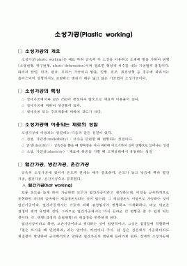 소성가공 레포트 자료-1페이지