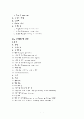 관상동맥우회술(CABG)-1페이지