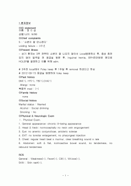 전립선비대case study(간호대학원)-1페이지
