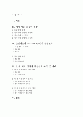 한진해운,코스트코,마케팅사례,마케팅,브랜드,브랜드마케팅,기업,서비스마케팅,글로벌,경영,시장,사례,swot,stp,4p-1페이지