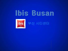 이비스 호텔 레포트 자료-1페이지
