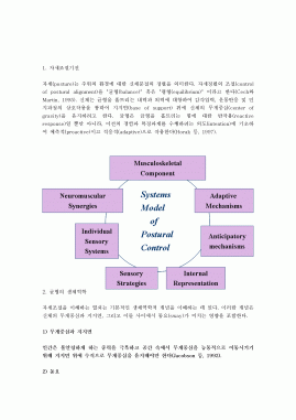 [뇌손상] 자세조절[postural control]에 대해서-1페이지