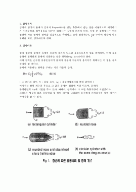 물리응용실험 - 항력계수-1페이지
