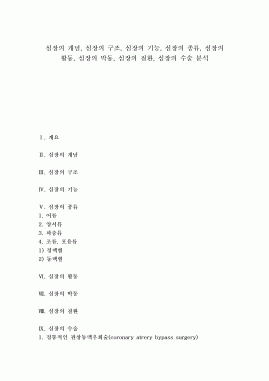 [심장][심장 개념][심장 구조][심장 기능][심장 종류][심장 활동][심장 박동][심장 질환][심장 수술]심장의 개념, 심장의 구조, 심장의 기능, 심장의 종류, 심장의 활동, 심장의 박동, 심장의 질환, 심장의 수술-1페이지
