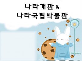 나라개관 & 나라국립박물관 -1페이지