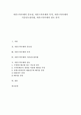 [자본스톡추계][자본스톡추계 중요성][자본스톡추계 목적][자본스톡추계 기준년도접속법][자본스톡추계 검토]자본스톡추계의 중요성, 자본스톡추계의 목적, 자본스톡추계 기준년도접속법, 자본스톡추계 검토-1페이지
