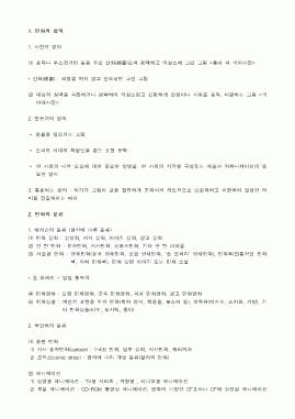 [인문과학] 만화의 특징-1페이지