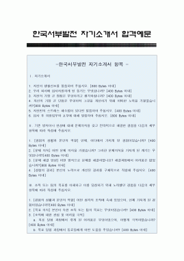 [2014한국서부발전자기소개서]채용연계형 인턴 한국서부발전 자기소개서 합격예문_한국서부발전자기소개서예제_한국서부발전자기소개서예시_한국서부발전자소서-1페이지
