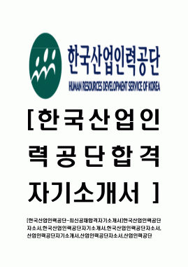 [한국산업인력공단-최신공채합격자기소개서]한국산업인력공단자소서,한국산업인력공단자기소개서,한국산업인력공단,산업인력공단자기소개서,산업인력공단자소서,산업인력공단-1페이지