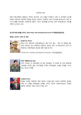 미얀마와 버마 -1페이지