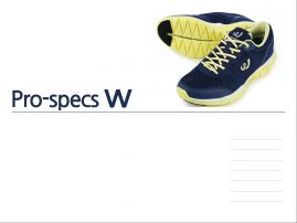 Pro-specs w_ 프로스펙스 마케팅전략사례,프로스펙스 스포츠마케팅,브랜드마케팅,서비스마케팅,글로벌경영,사례분석,swot,stp,4p-1페이지