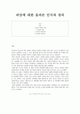 피임에 대한 올바른 인식과 정의-1페이지