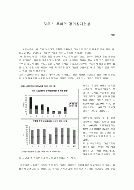 하우스 푸어(House Poor)와 경기침체현상 (한국경제,사회문제,집,주택,부동산)-1페이지