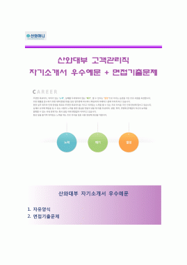 [산와대부 자기소개서] 산와대부 (고객관리직) 자소서,산와대부공채자기소개서,산와대부채용자소서,산와머니자기소개서,산와머니 이력서-1페이지