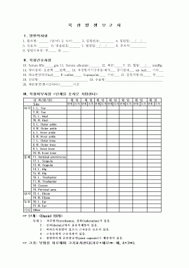욕창 간호 레포트 자료-1페이지