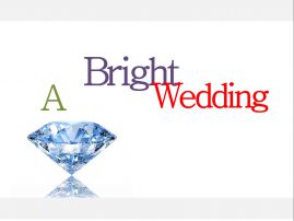 A Bright Wedding - 현재 결혼식 문화의 문제점 분석과 결혼식과 지역 문화를 결합한 저렴한 결혼식 문화 제안.pptx
-1페이지