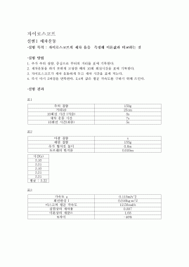 자이로스코프(Gyroscope) [일반물리실험] - 실험1 세차운동, 실험2 세차 운동 관찰, 실험3 장동운동-1페이지