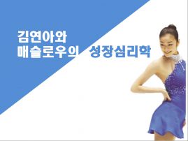김연아와 매슬로우(Maslow)의 성장심리학 (김연아 성공사례, 성장동기 ,성장인지, 성장가치, 피겨스케이트, 매슬로).pptx-1페이지