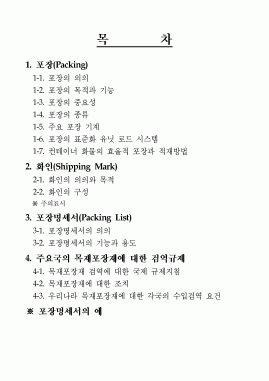 포장(Packing) 레포트 자료-1페이지
