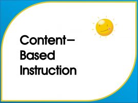 [영어교육,교육] Content-Based Instruction.pptx-1페이지