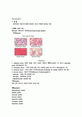 생리학 세포파트 정리 - 세포Cell, 세포막을 통한 물질 이동-1페이지