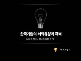 한국기업의 쇠퇴유형과 극복 - 이마트(E-Mart) 성공과 월마트(Wal-Mart) 실패 분석.PPT-1페이지