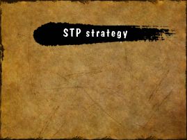 [STP] STP strategy - 시장세분화(Market Segmentati), 표적시장 선택(Market Targeting) 포지셔닝(Positioning).ppt
-1페이지