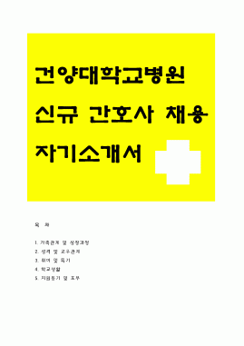 건양대학교병원자기소개서 건양대학교병원자소서 건양대병원자소서 간호사 건양대병원 자기소개서 건양대의료원 건양대병원 간호사합격자소서 지원동기 입사후포부 건양대학교병원자소서 건양대학교병원 신입 간호사-1페이지