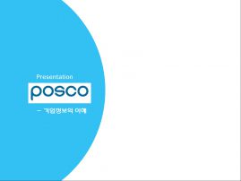 [기업정보의 이해] 포스코-1페이지