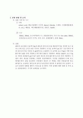 Urea수지 합성 레포트-1페이지