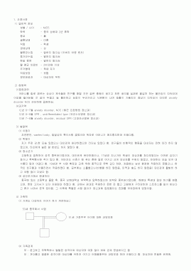 정신전문간호사 불안장애 case study-1페이지