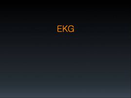 EKG 레포트 자료-1페이지