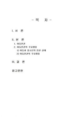 2016년 2학기 인권법 중간시험과제물 E형(아동인권의 주요쟁점)-1페이지