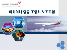 아시아나 항공 조종사 노조파업,파업의 배경과 원인,파업을 보는 언론, 여론의입장,항공사 파업,파업사례 아시아나항공,파업으로 인한 손실-1페이지