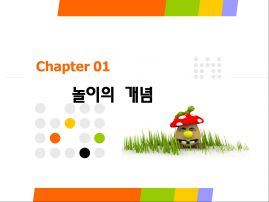 놀이의 개념과 특성-1페이지