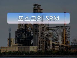 포스코의 SRM 레포트 자료-1페이지