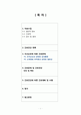 성인실습 amputation(절단) CASE STUDY 받은 최고자료입니다-1페이지
