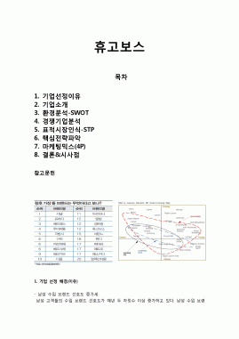 휴고보스 레포트 자료-1페이지