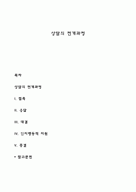 상담의 전개과정-1페이지