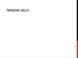 자아(The Self)자아개념자아의식소비와 자아개념자아 존중감실제적 자아이상적 자아상징적 상호주의-1페이지