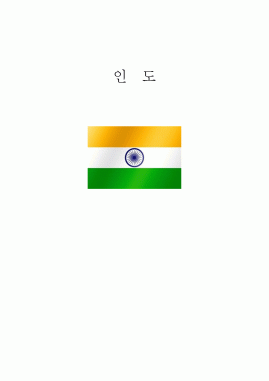 인도 지역연구 - 역사 정치 사회-1페이지