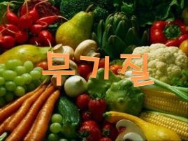 무기질무기질이란무기질의 종류무기질의 기능무기질이 부족-1페이지