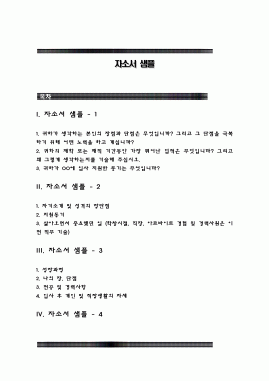 자소서 샘플10-1페이지