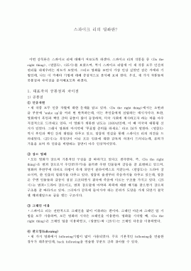 영화와 커뮤니케이션 스파이크리 감독론-1페이지