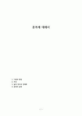 훈족에 대해서-1페이지