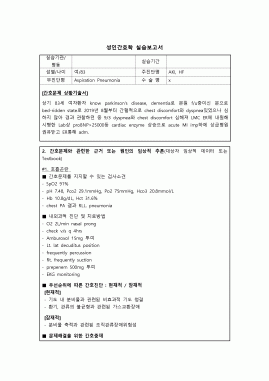 성인 간호학 실습 케이스 스터디 - r/o AKI-1페이지